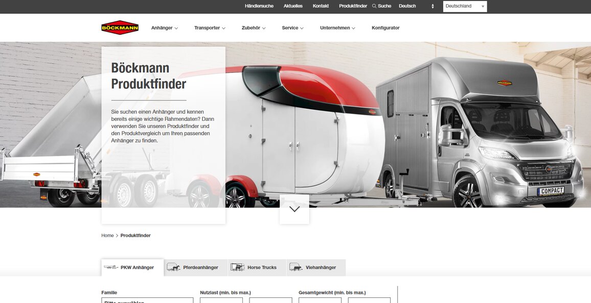Böckmann Fahrzeugwerke | Trailers and horse trucks