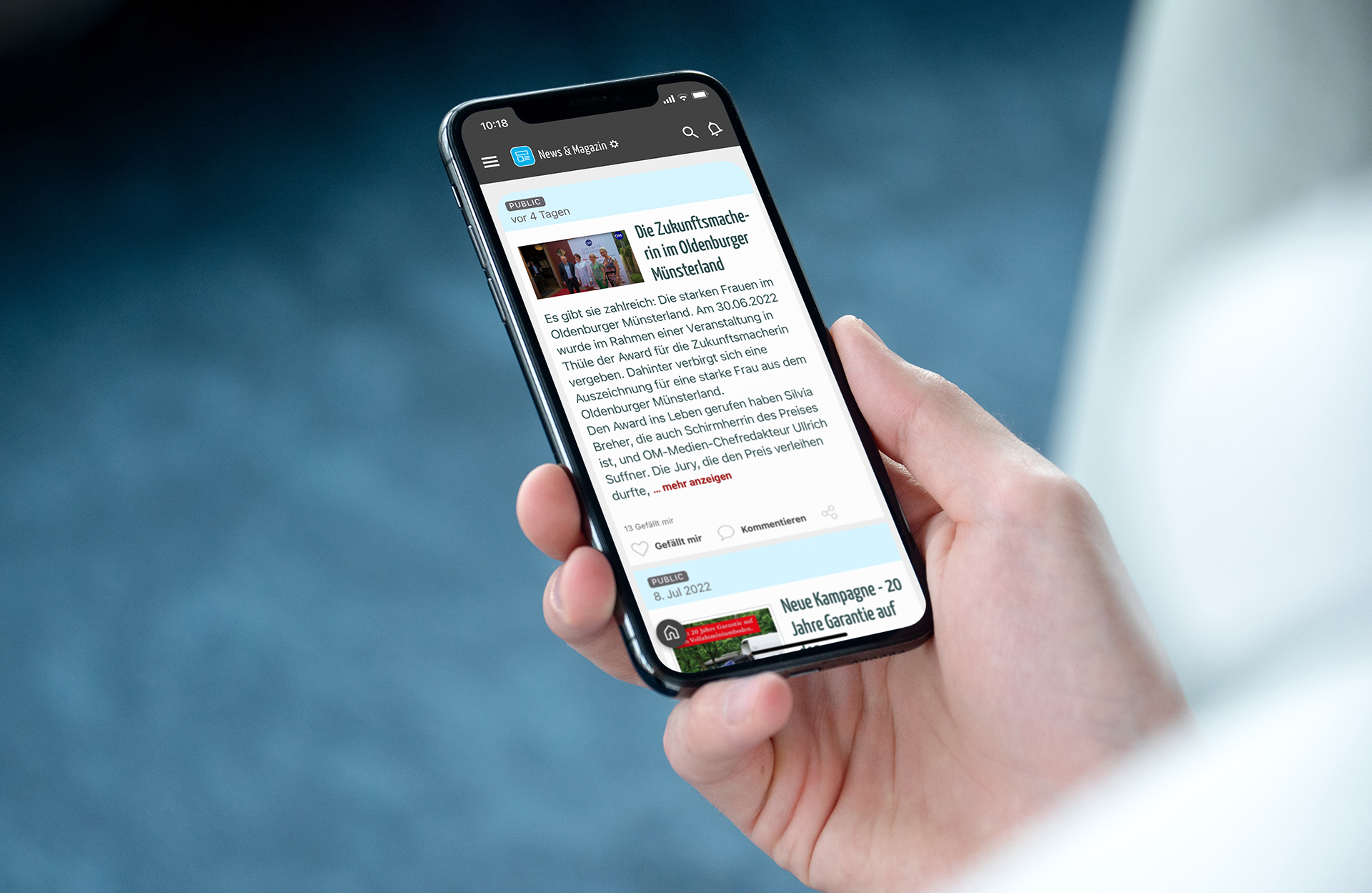 Magazine | Böckmann Mitarbeiter App